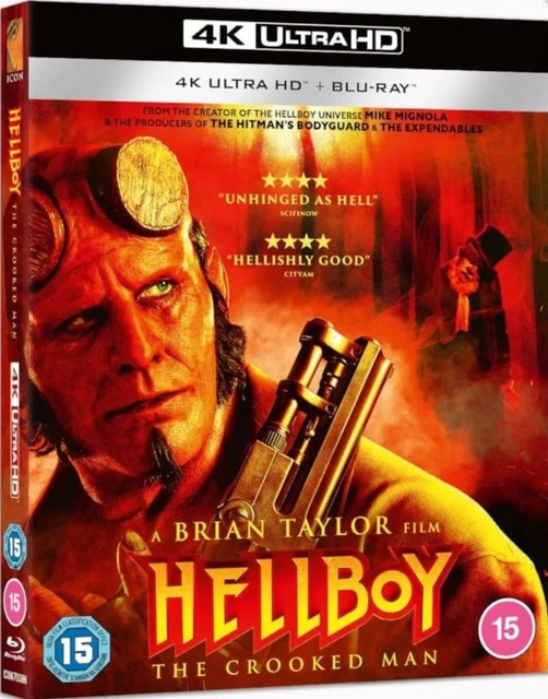 HELLBOY: THE CROOKED Man (2024) 4K UHD Blu-Ray with slip NEW (USA Compatible) £31.56 - PicClick UK