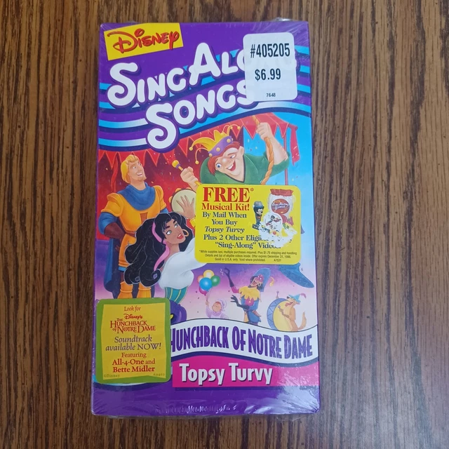 DISNEYS SING ALONG Songs - The Hunchback of Notre Dame: Topsy Turvy ...