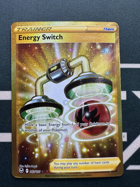 POKÉMON TCG ENERGY SWITCH 212/195 Silver Tempest Rare Holo NM/M $8.00 ...
