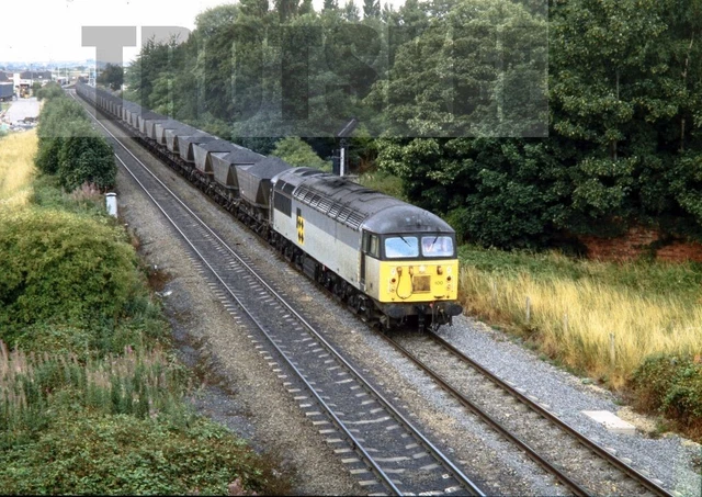 35MM SLIDE BR British Railways Diesel Loco Class 56 56100 Winwick Jct ...