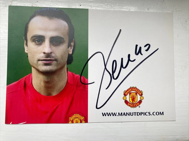 AUTHENTIC SIGNED DIMITAR Berbatov Manchester United Photo £10.50 ...