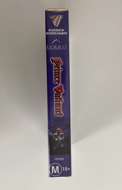 PRINCE VALIANT [VHS] Roadshow Big Box Ex-Rental Video Hickox Heigel ...