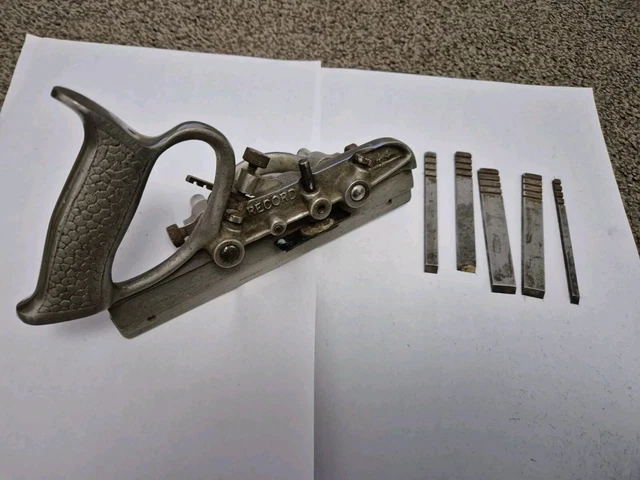 VINTAGE RECORD NO. 44 Plough Plane with Cutters £9.99 - PicClick UK