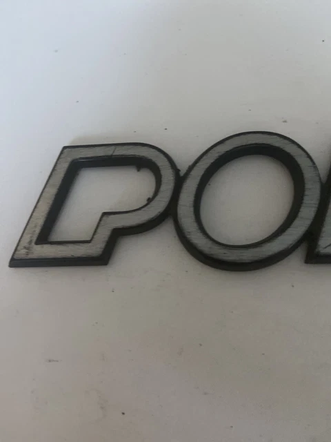 VW VOLKSWAGEN POLO Origine Monogramme Logo Emblème Insigne Sigles ...