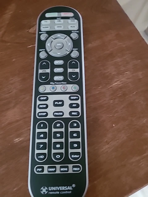 UNIVERSAL REMOTE CONTROL Model URC-R6 Learning Programmable TV DVD VCR ...