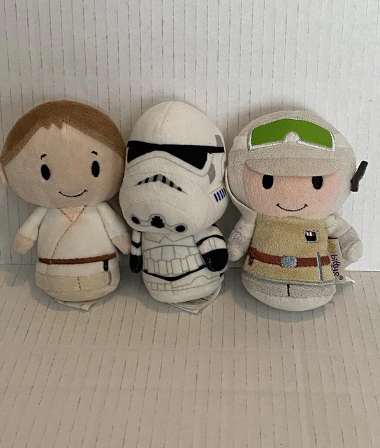 HALLMARK LOT 3 Itty Bittys Star Wars Storm Trooper Hoth & Luke ...