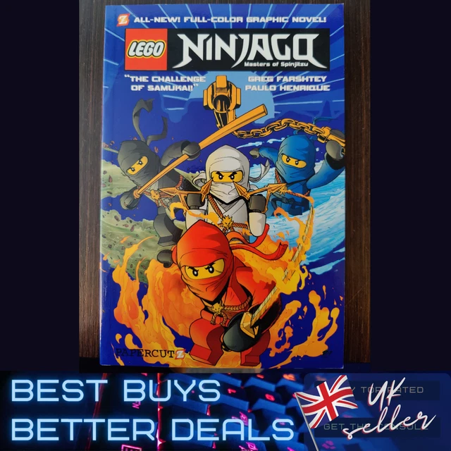 LEGO NINJAGO THE Challenge of Samukai Graphic Novel Book English NEW £9 ...