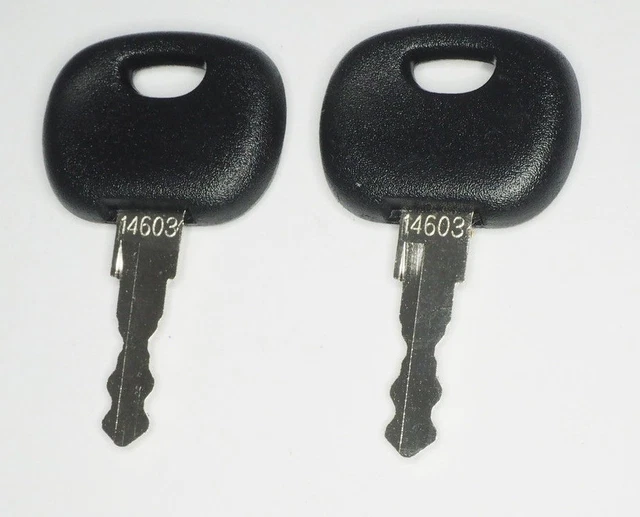 2 SCHLÜSSEL 14603 - Universal Schlüssel Zündschlüssel 603 Fendt ...