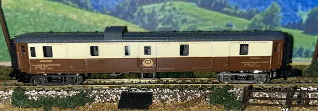 Rivarossi N Orient Express Ciwl Pullman Baggage Luggage Car 9552 Rn