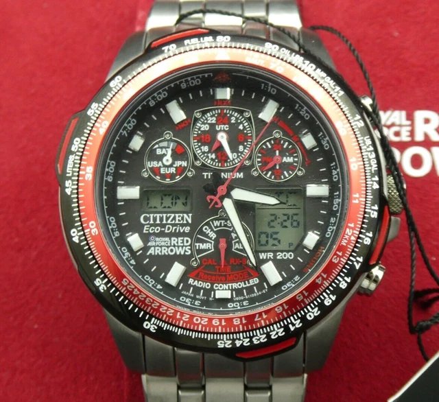 CITIZEN SKYHAWK TITANIUM Red Arrows Radio Controlled U600-S076226 ...