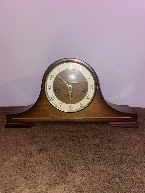 VINTAGE TELEP BARREL Spring Chime Clock Made In Germany- Working ...