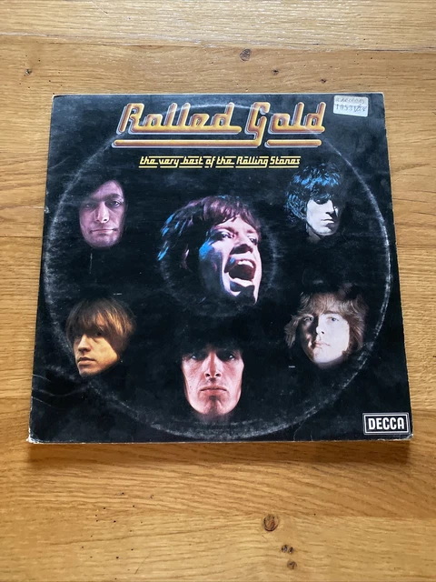 THE ROLLING STONES - Rolled Gold LP Vinyl Double LP 1975 Gatefold VGC ...