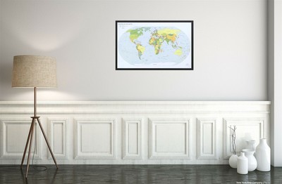 1983 MAP| POLITICAL map of the world, 1983| Earth|World Maps Map Size ...