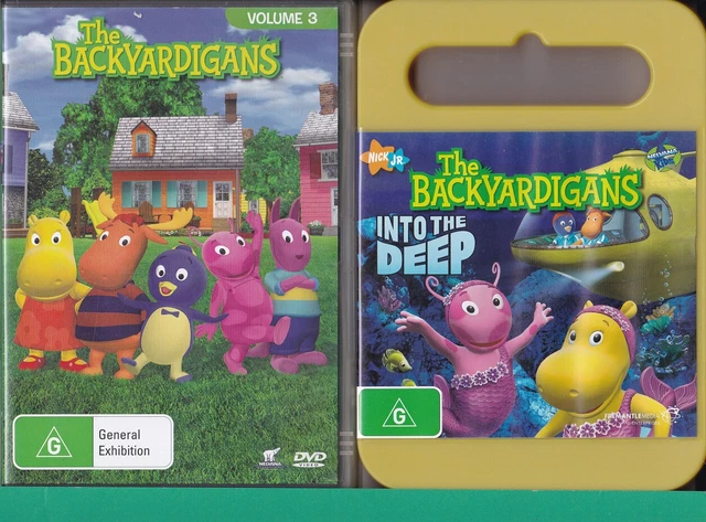 THE BACKYARDIGANS - Volume 3 + Into The Deep (DVD, 2004, 2 Discs ...