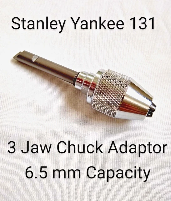 131A & 131B Stanley Yankee Screwdriver - 3 Jaw Chuck Adaptor Adapter ...