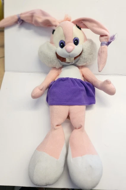 VINTAGE TINY TOONS Adventures BABS BUNNY Plush Stuffed Toy 1993 $9.59 ...