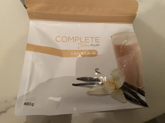 JUICE PLUS COMPLETE Shakes Vanilla 480g Exp 09/ 26 £19.00 - PicClick UK