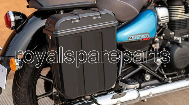 GENUINE ROYAL ENFIELD Side Box, RH & Mounting Kit, RH For Meteor 350 ...