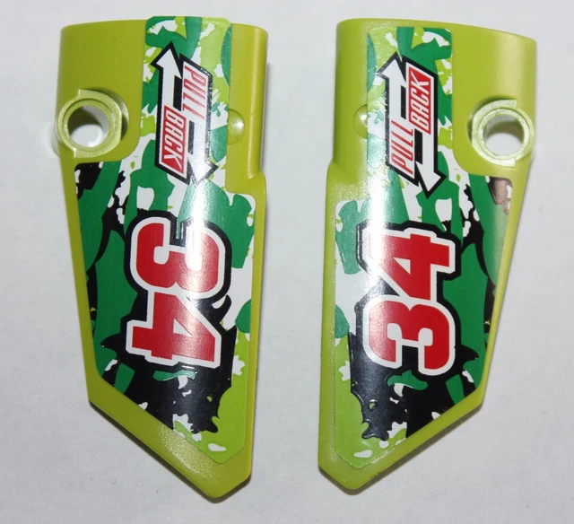 LEGO TECHNIC LIME Panel Fairing Small 3 & 4 (sticker) ref 64683 64391 ...