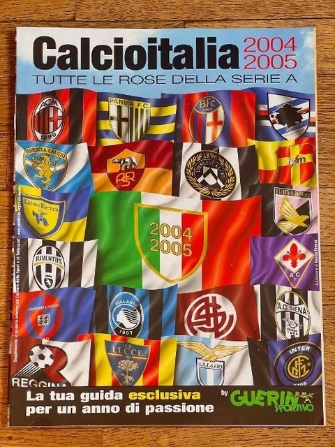 ALBUM FIGURINE PANINI CALCIATORI 2004 2005 KOMPLETT PRINTED STICKERS ...