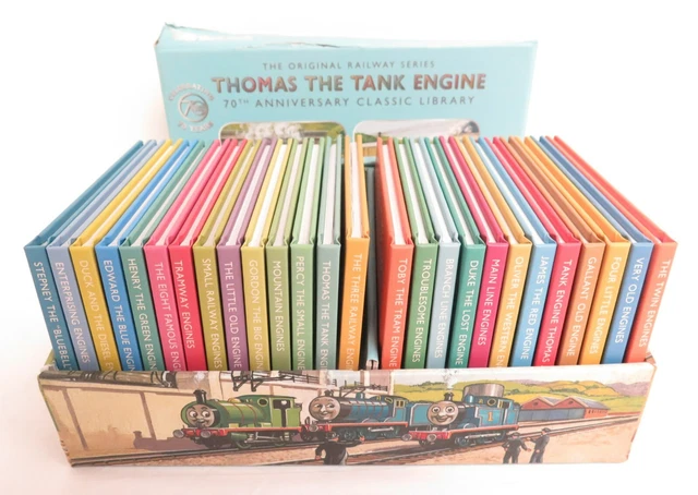 THOMAS THE TANK Engine 70th Anniversary Classic Library - x26 Books ...