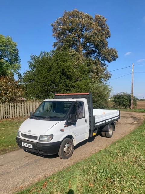 FORD TRANSIT MK6 CHASSIS CAB DROP SIDE PICK UP 350 MWB Part Exchange ...