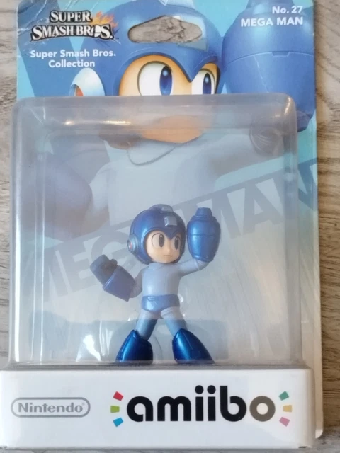 FIGURINE AMIIBO SUPER Smash Bros Mega Man Megaman 27 Neuf Neuve EUR 35,99 - PicClick FR