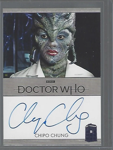 DOCTOR WHO SERIES 1-4 Chipo Chung (BORDERED) Autograph/Autograph £8.50 ...