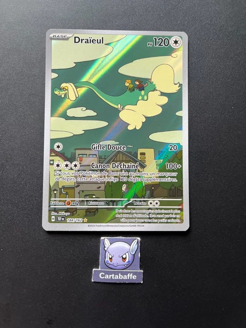 CARTE POKÉMON DRAÏEUL 184/162 EV5 TEF Forces Temporelles NEUF EUR 24,85 ...