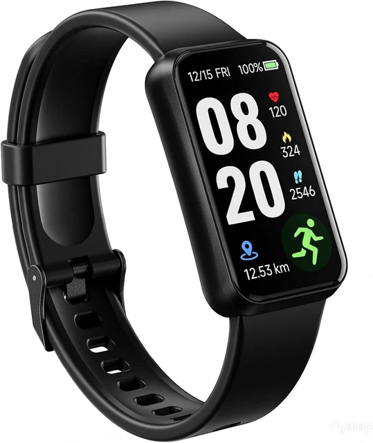 SMARTWATCH UNISEX 1,47& OLED Display Android iOS 25 Sport Modi Nero 45 ...