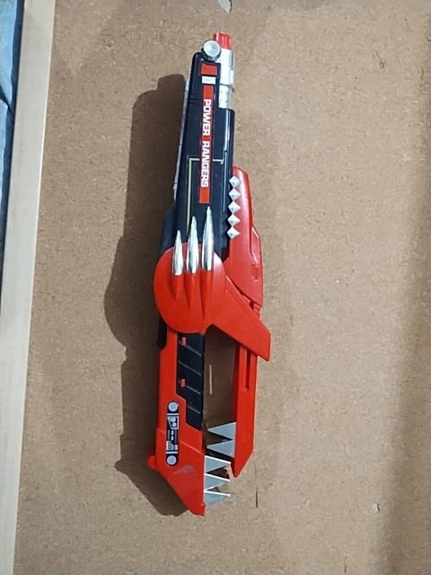 1991 BANDAI MIGHTY Morphin Power Rangers Red Ranger Power Gun/Sword ...