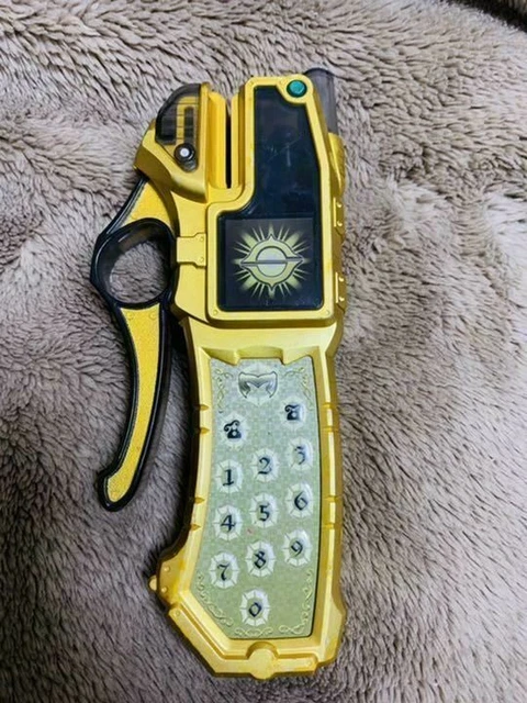 POWER RANGERS MYSTIC Force Magiranger DX GoldGripPhone Solar Cell ...