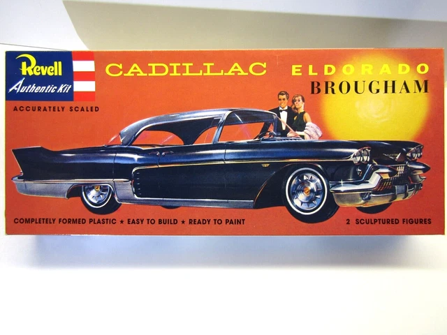 REVELL 1:25 SCALE Cadillac Eldorado Brougham Model Kit # 1244 in ...