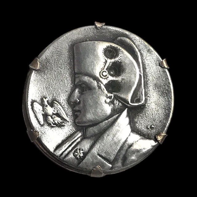 BELLE BROCHE ANCIENNE XIXème Empereur Napoléon Ier Bonaparte EUR 24,99 ...