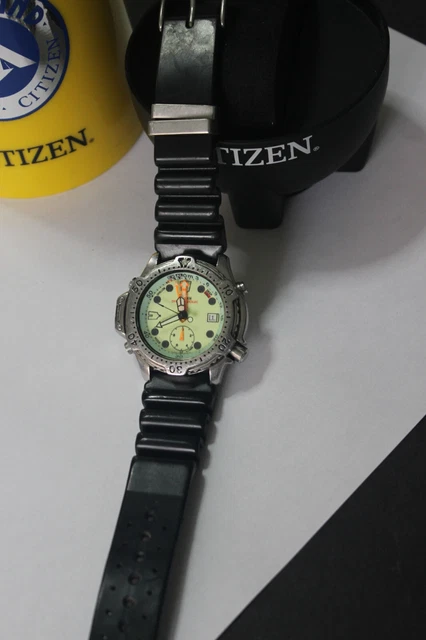 VINTAGE CITIZEN PROMASTER Aqualand 5812 Gn-4-S Original Strap Read ...