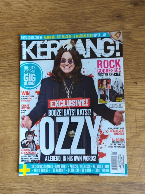 KERRANG! 1364 OZZY Osbourne, Asking Alexandria, Black Veil Brides ...