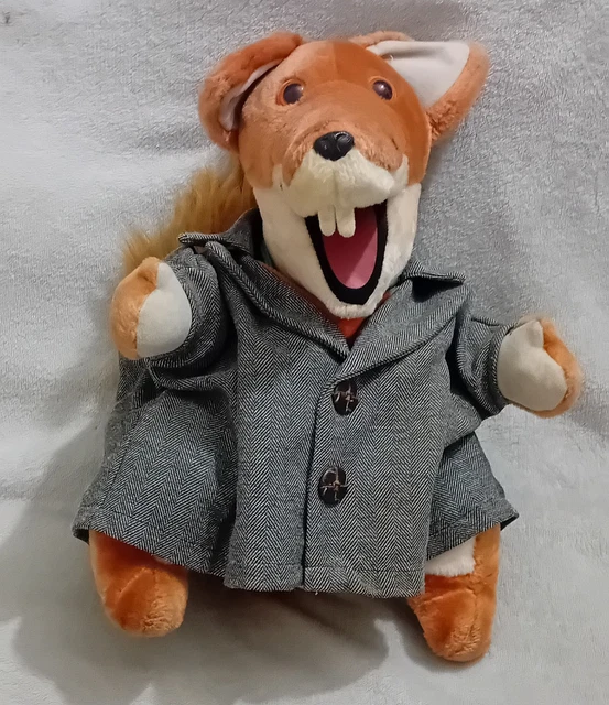 HASBRO BASIL BRUSH 2001 Talking Plush Fox Vintage 12 Inch Rare Working ...