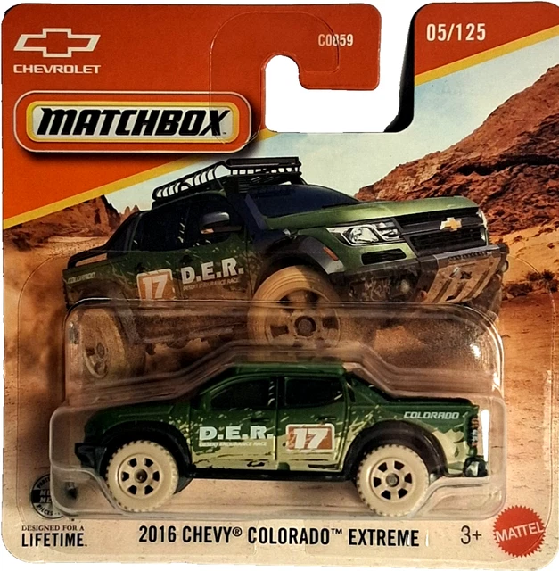 MATCHBOX 🏁 SUPERFAST 2026 🏁 2016 Chevy Colorado Extreme #05/125 Neuf ...
