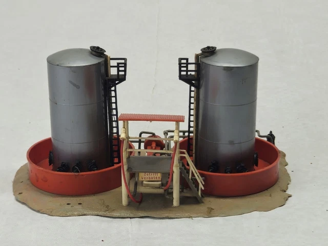 KIBRI 9440 H0 TANKLAGER fertig gebaut SAMMLER VINTAGE MODELLBAHN EUR 18 ...