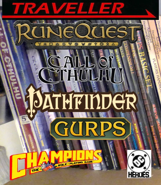 ROLE PLAYING GAMES Multi-Listing. Big Books & Box Sets. RPG. Updated 12 ...