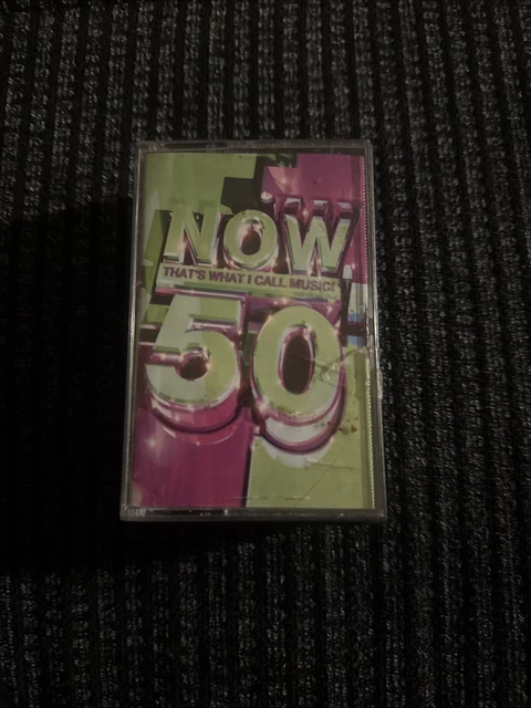 NOW THAT’S WHAT I Call Music 50 Cassette £6.23 - PicClick UK
