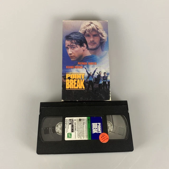 POINT BREAK (VHS, 1991) Patrick Swayze, Keanu Reeves Tested Works £4.70 ...