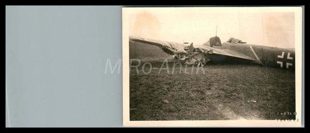 FOTO, WK2, ABGESTÜRZTER dt. Bomber vor Lemberg, 1941, 5026-1402j EUR 19 ...