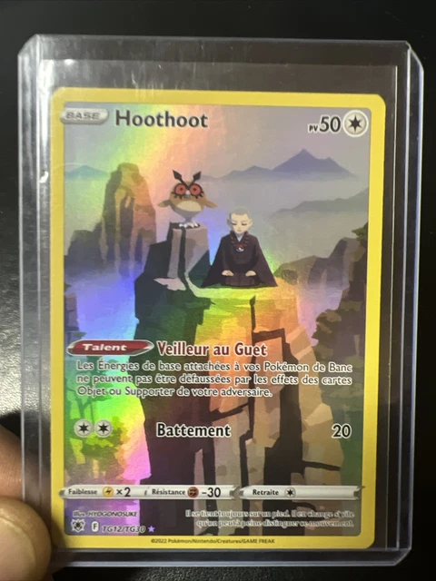 CARTE POKÉMON HOOTHOOT Full-Art TG12/TG30 - Astres Radieux - EUR 4,00 - PicClick FR