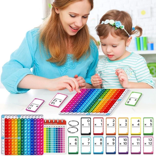 TIMES TABLE CHART Times Tables Flash Cards Times Table Pop Game £14.92 ...