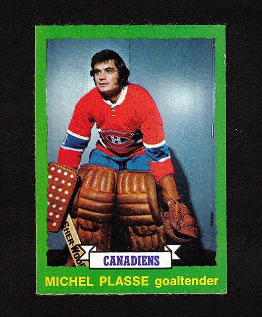 1973-74 MICHEL PLASSE #252 ROOKIE EX-MT+ OPC Montreal GOALIE Star ...