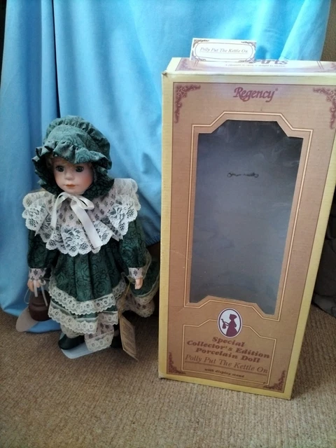 REGENCY SPECIAL EDITION COLLECTORS DOLL "POLLY PUT THE KETTLE ON" Boxed ...