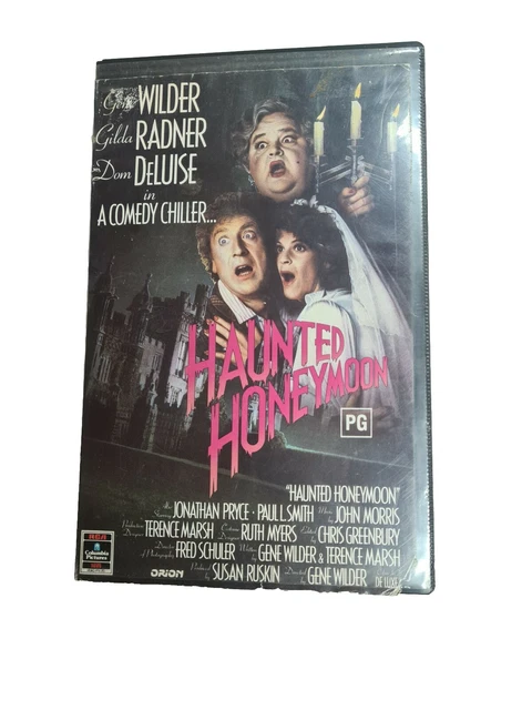 HAUNTED HONEYMOON - 1986 RCA Australian VHS Issue £9.98 - PicClick UK