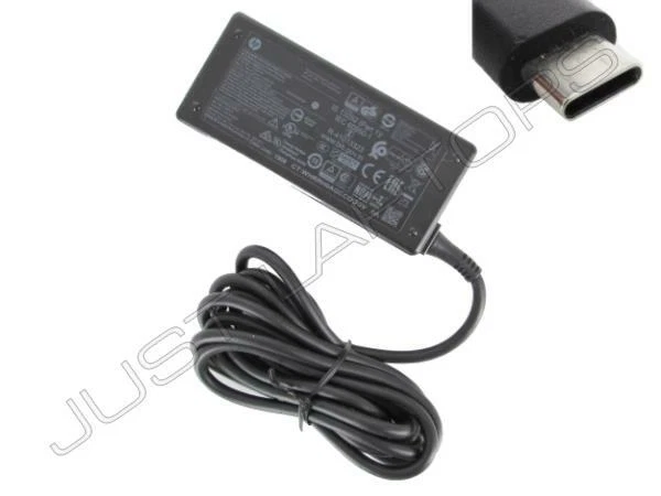 GENUINE HP 45W USB-C AC Adapter PSU L43407-001 TPN-DA15 TPN-CA08 TPN ...