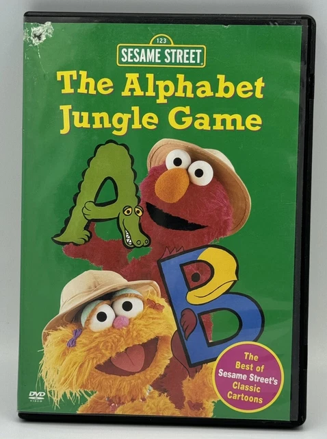 SESAME STREET: THE Alphabet Jungle Game - DVD - VERY GOOD - Read ...